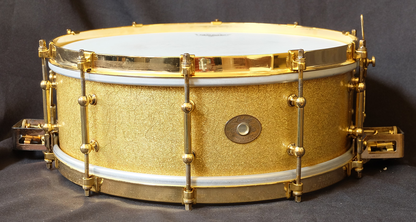 Ludwig Gold Flash Super